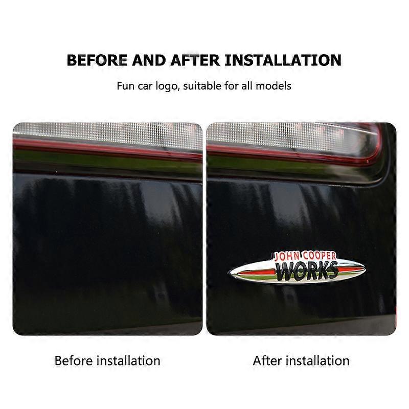 Car Interior Best Car Sticker Emblem Badge Decals Mini JCW John Cooper ...