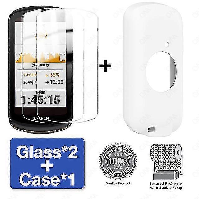 Protector Case + Tempered Glass For Garmin Edge 1040 Gps Bike Bicycle ...