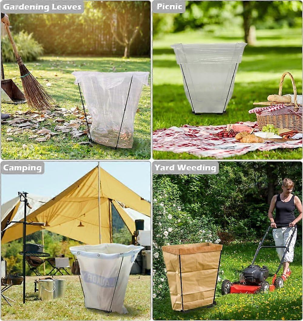Garden Trash Bag HolderOutdoor Trash Bag Holder Stand - Heavy Duty ...