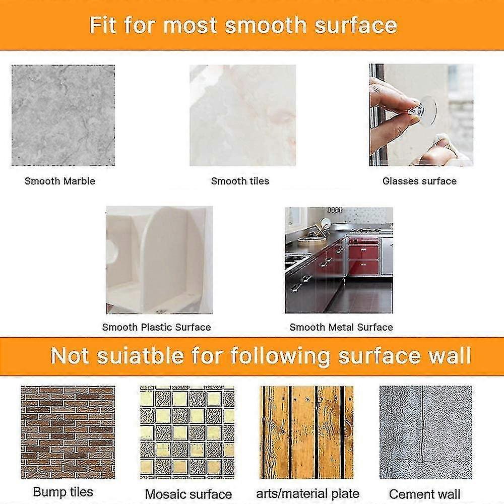 Suction Cup 40mm, 8 Pcs Suction Cups M5 Threads Stainless Steel ...