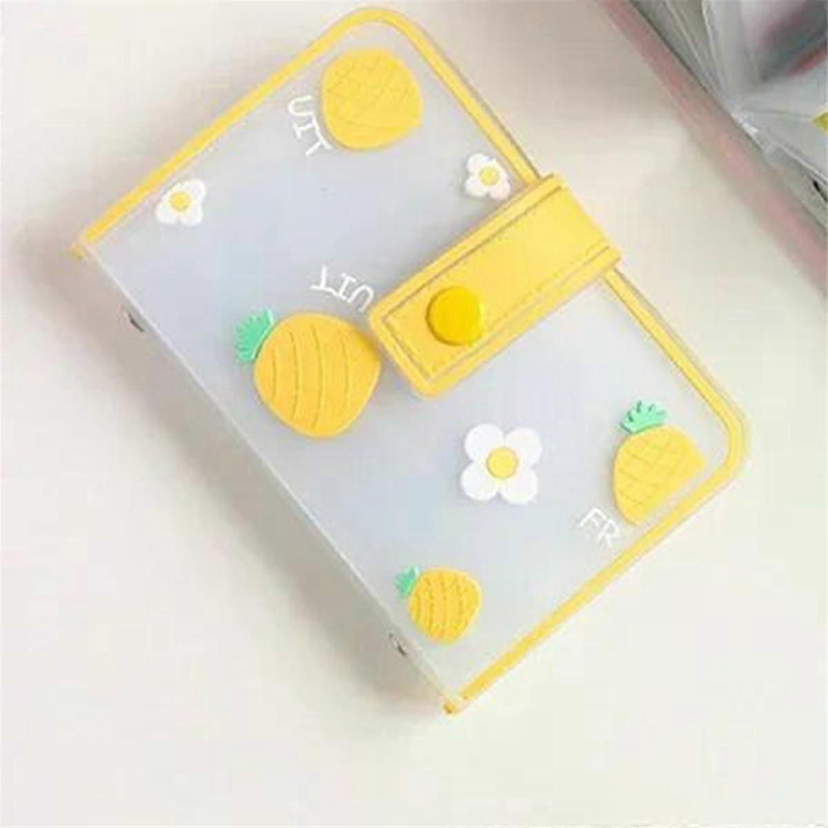 Postcard Storage Folder Album Mini Idol Card Album Card Collection Book ...