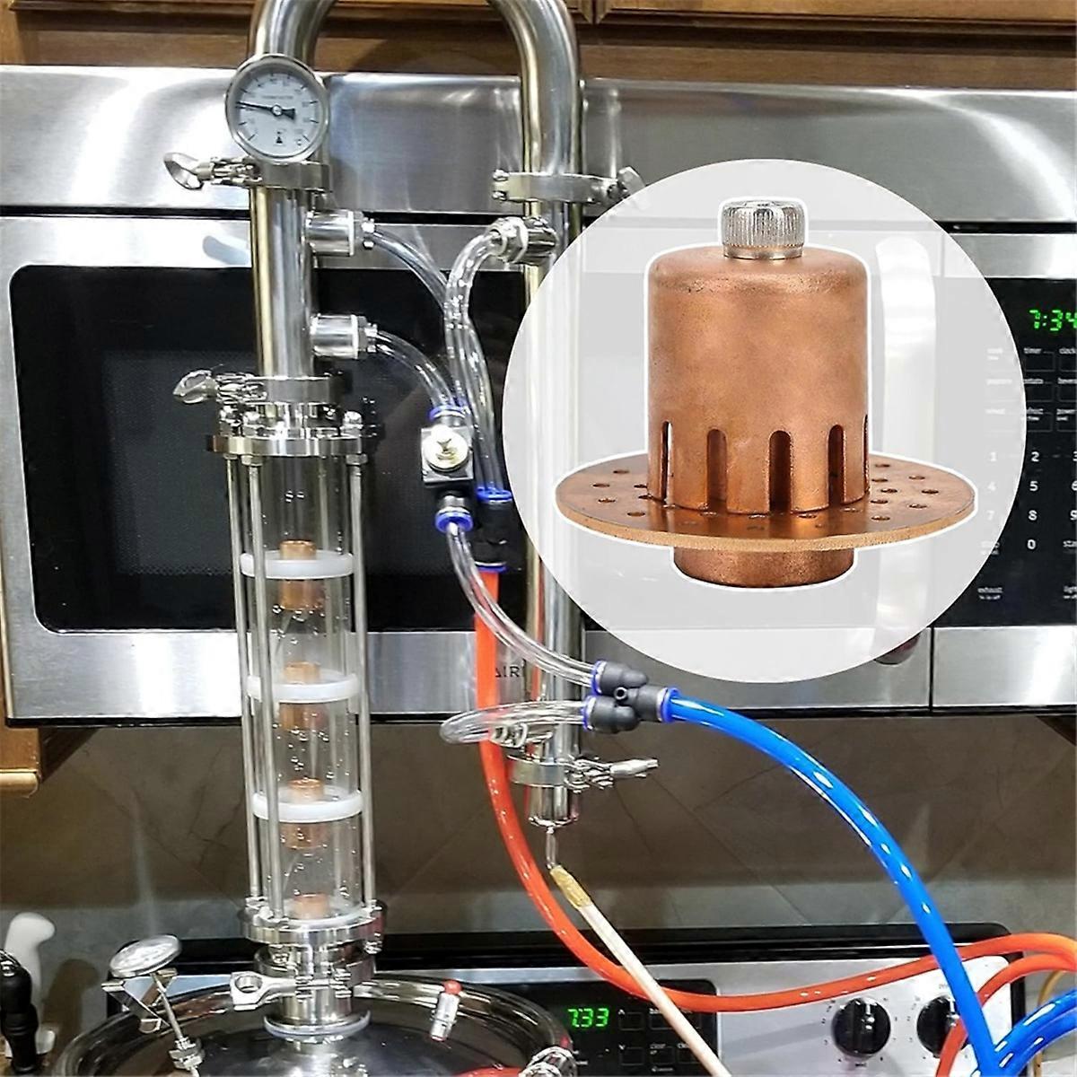 2 Inch (OD54mm) Copper Bubble Plate for 2 Inch Reflux Column ...