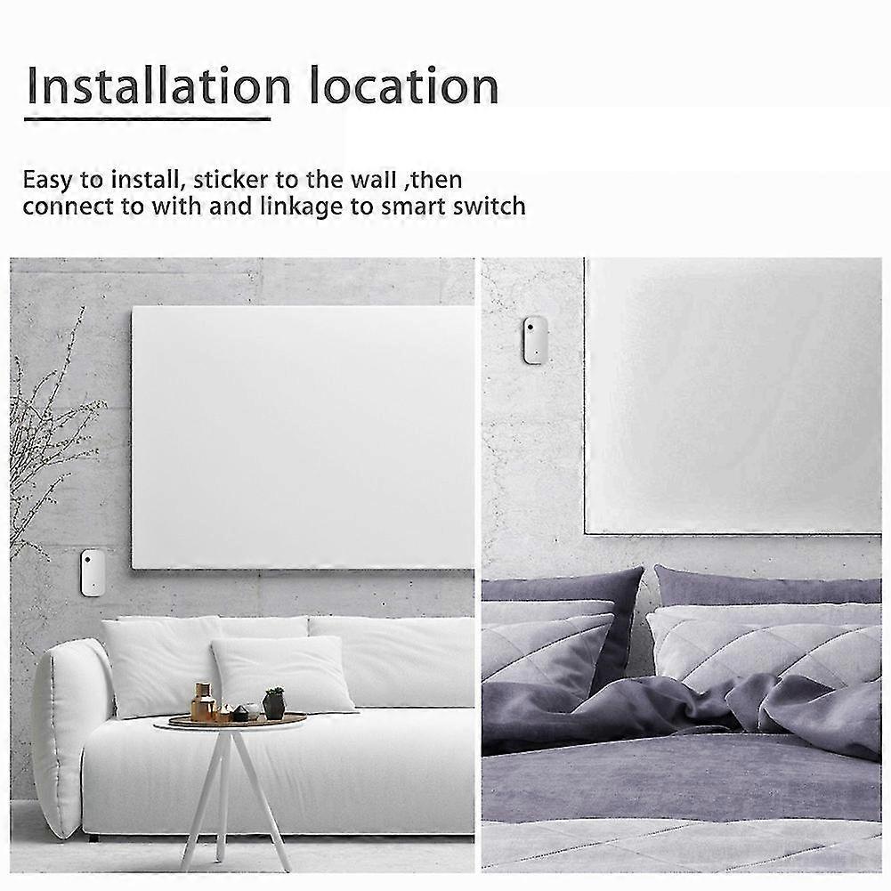 Tuya WiFi Light Sensor Intelligent Home Illumination Sensor Linkage Control Brightness Sensor ...