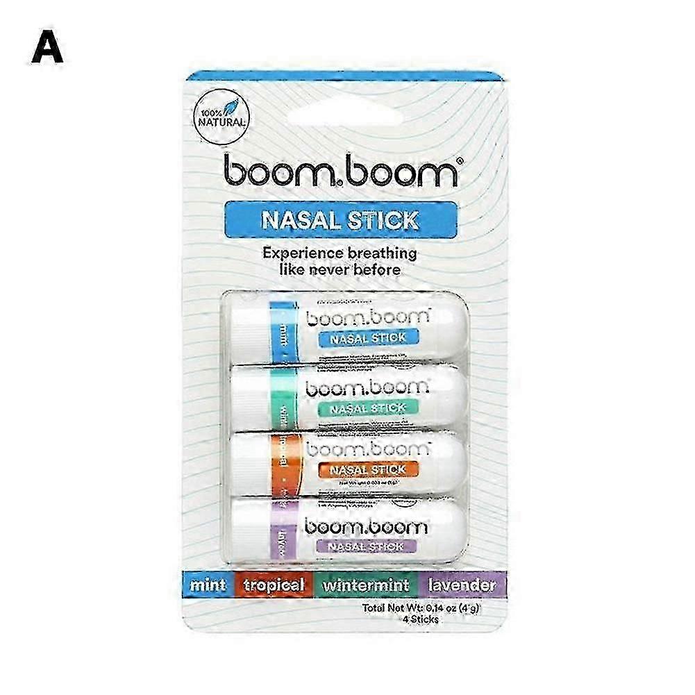 Cujmh Aromatherapy Inhaler Nasal Stick, 4 Pack Essential Oil Stick for ...