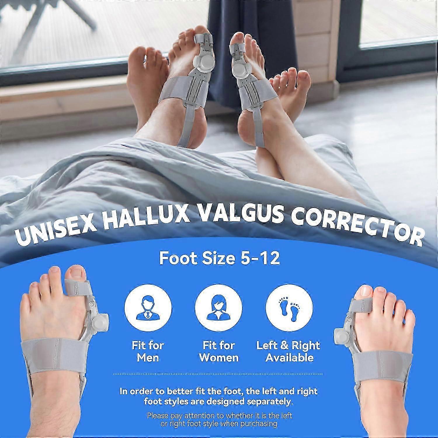 2026 Bunion Corrector for Men & Women, Left Foot Big Toe Straightener ...