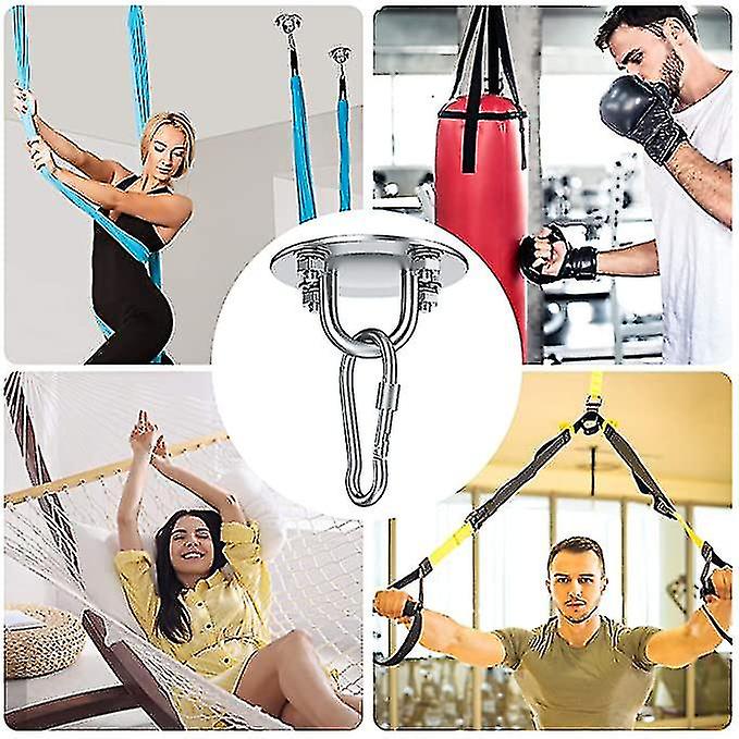 Ceiling Hook Hanging Chair 360 Swivel Hook, Stainless Steel Outdoor ...