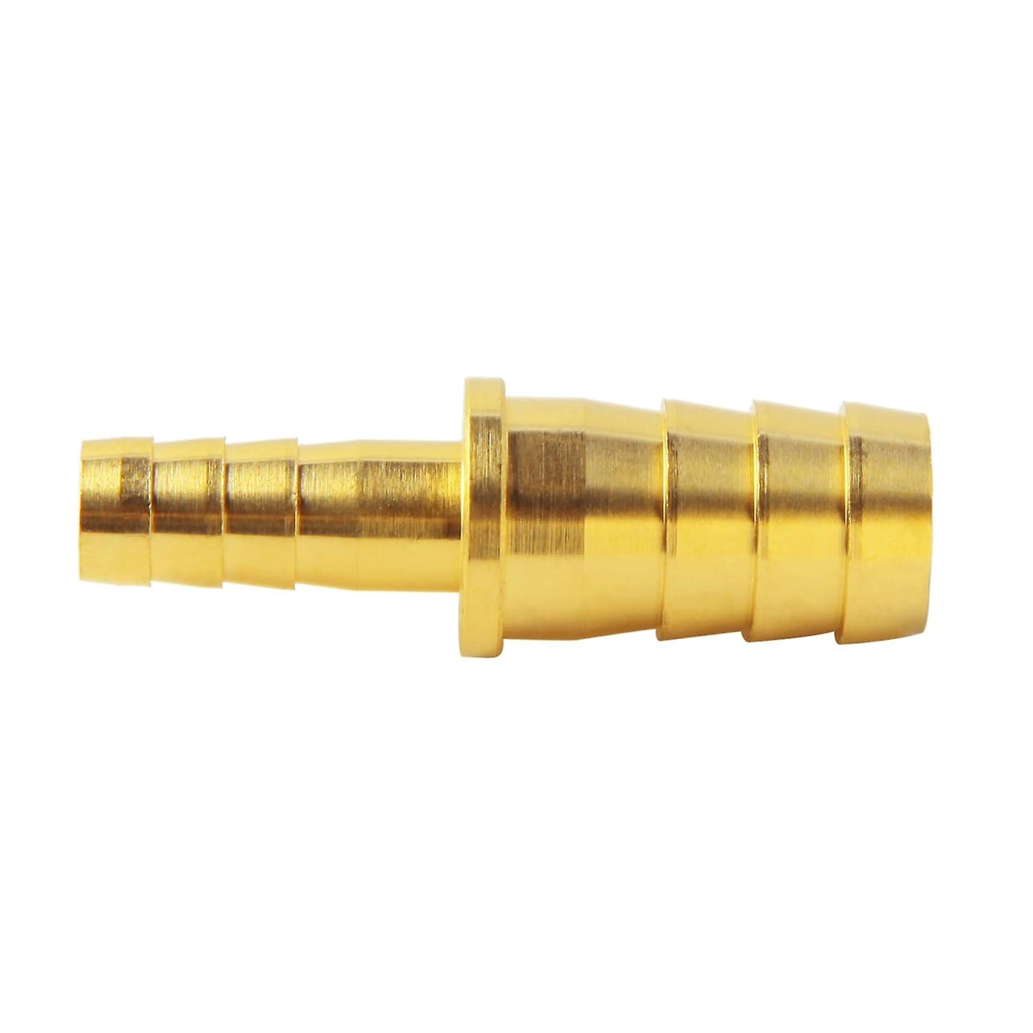 Brass Hose Barb Reducer (1/4 To 1/8") - Reducing Barbed Hose Coupler ...