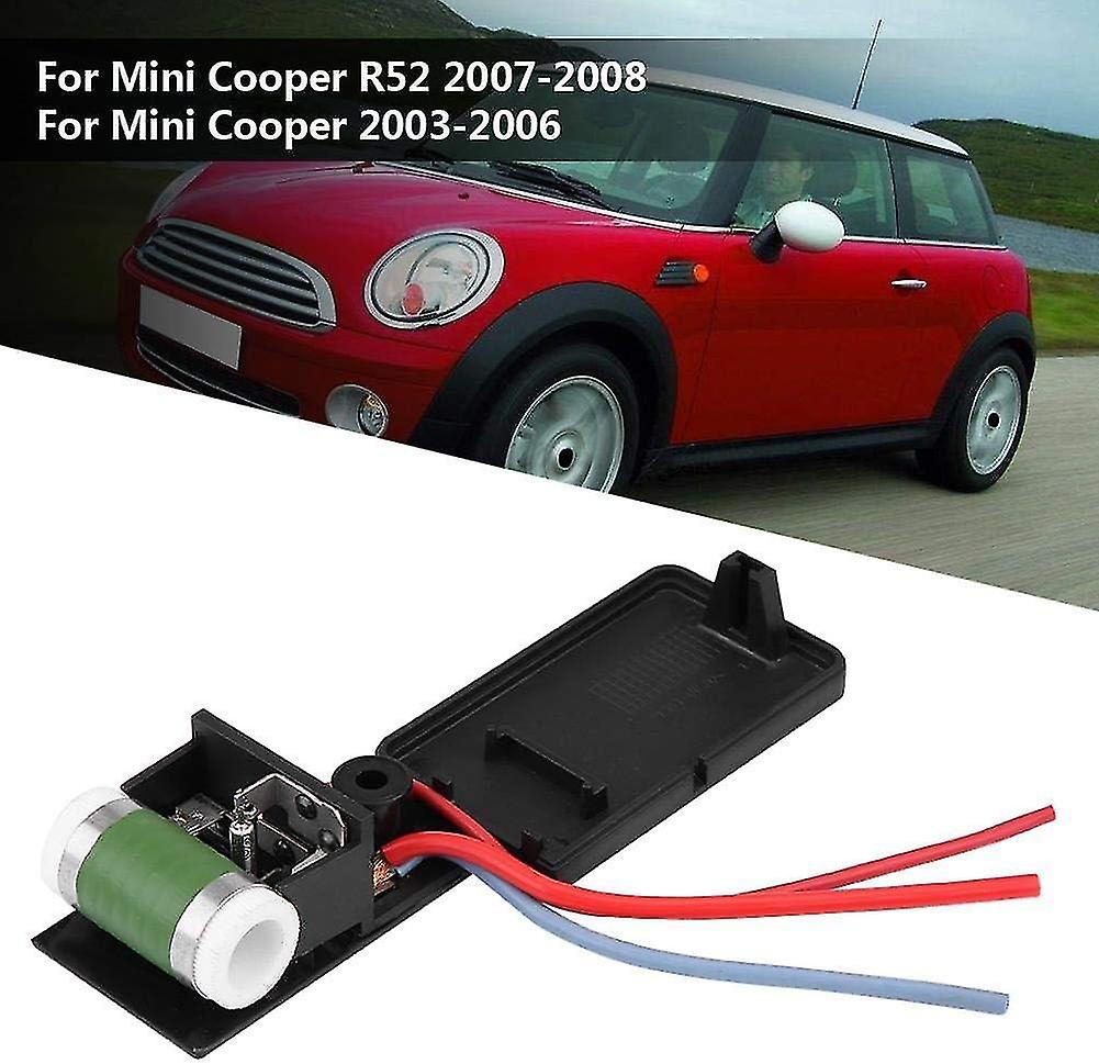 Radiator Fan Resistor, 17117541092r Car Engine Cooling Radiator Fan ...