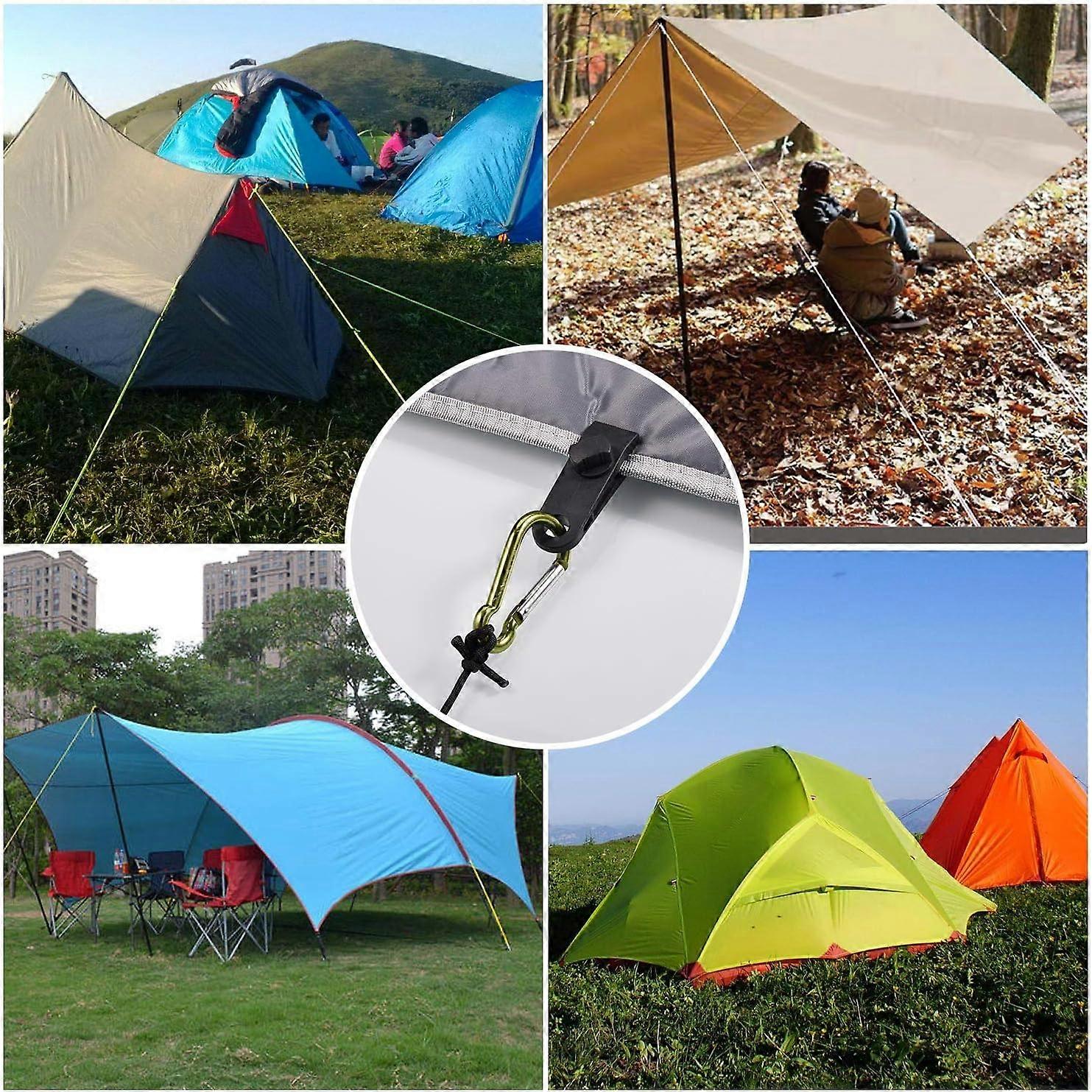 10 Sets Tarpaulin Clip Tent Clamp Tarpaulin Awnings Clip, Tarpaulin ...