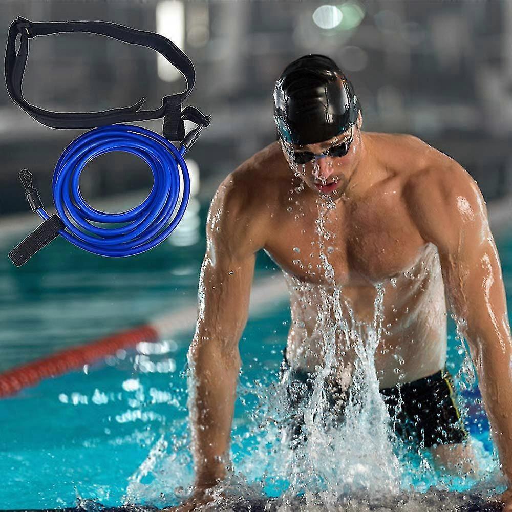 Adjustable Pool Swim Belt Swim Resistance Belt Pool Counter Swim Belt ...