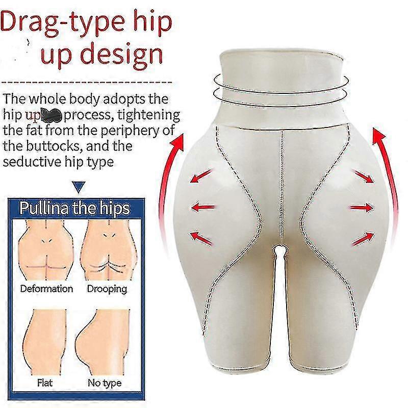 Silicone Butt Pads Lifter Panties, Sponge Padded Women Butt Hip Up ...