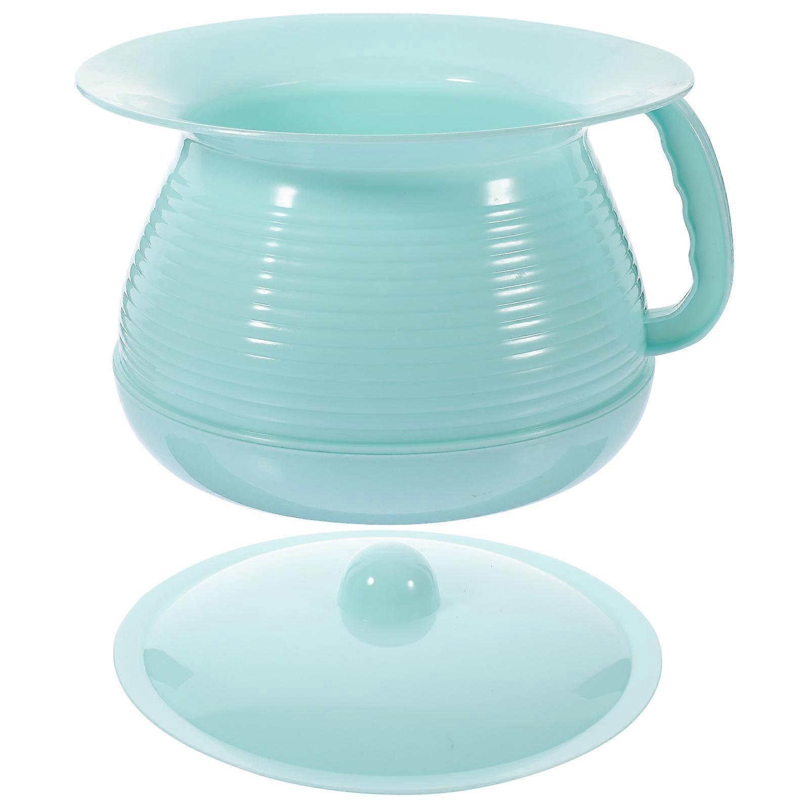 Urinal Pot with Lid Toilet Night Urinal Kids Chamber Pot Disabled ...