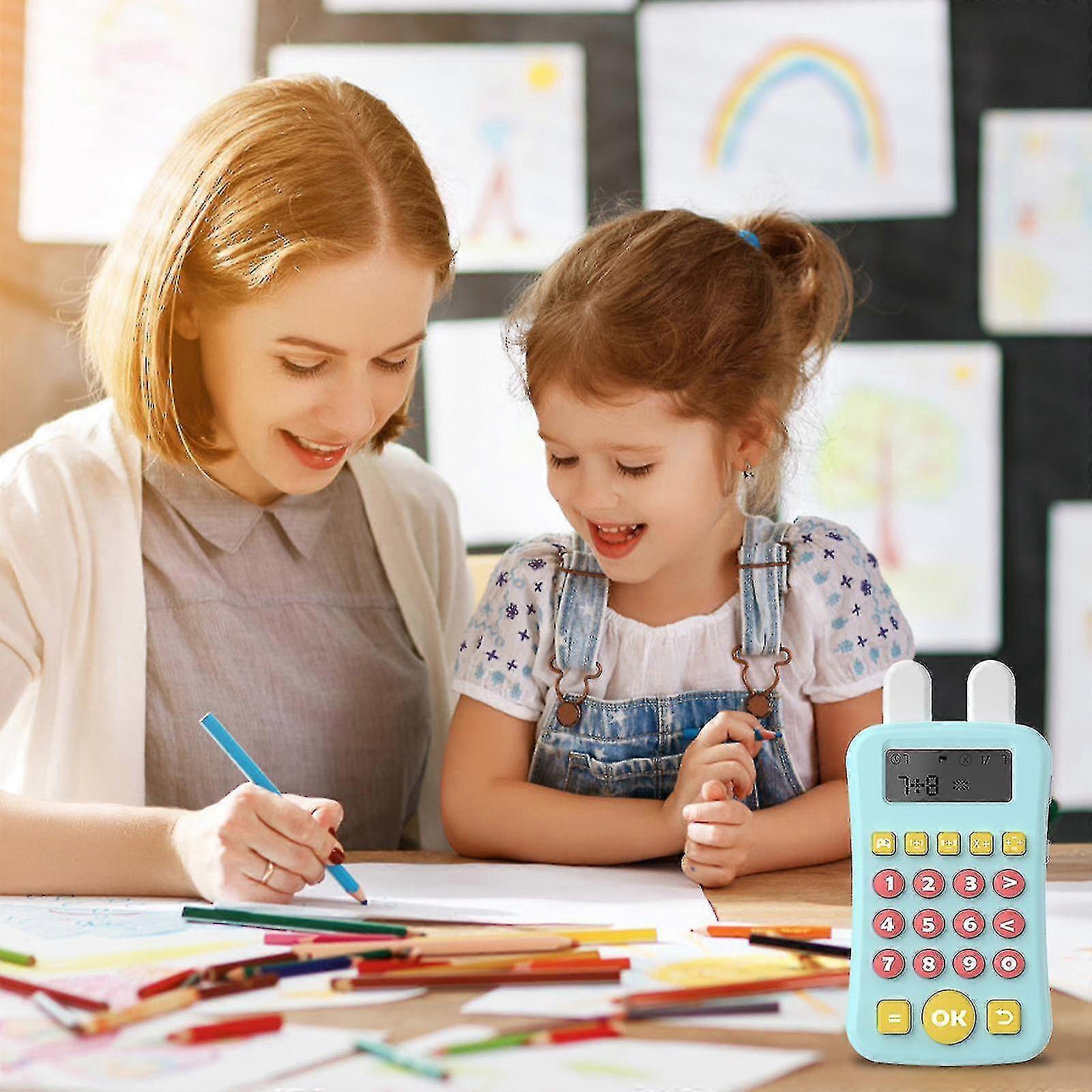 Educational Machine，Maths Teaching Calculator Toy Kids Calculator Early ...