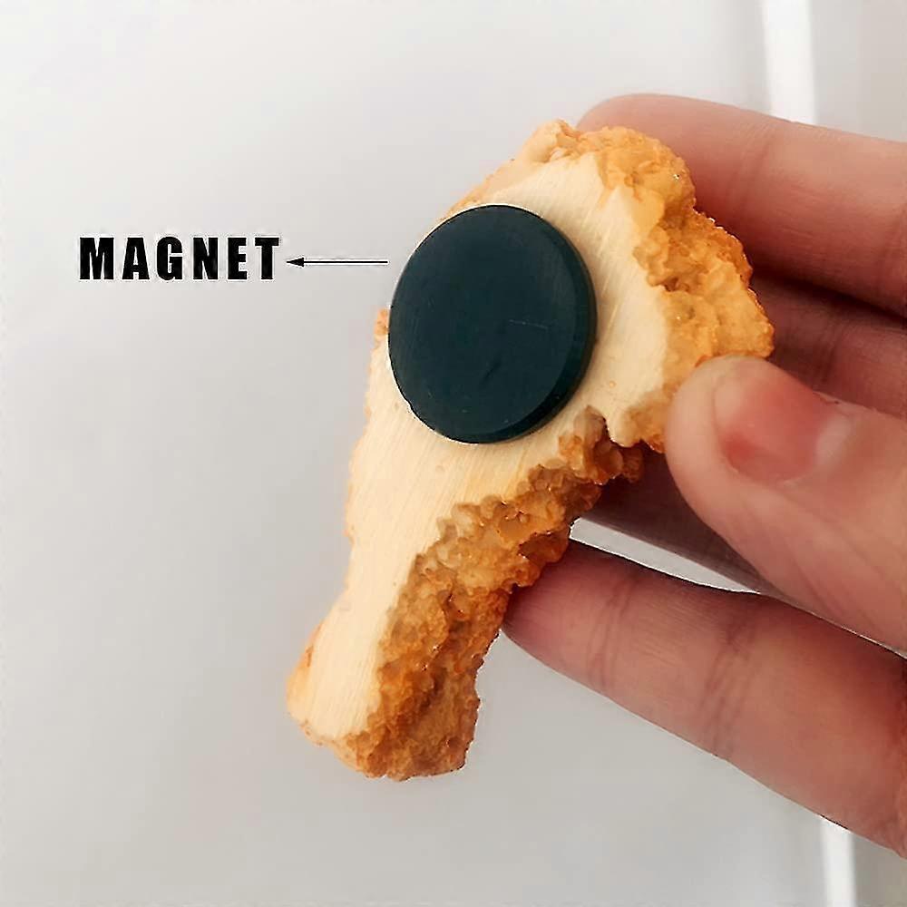 Fast Food Refrigerator Magnets, Resin Fried Chicken Wings Legs Fridge ...