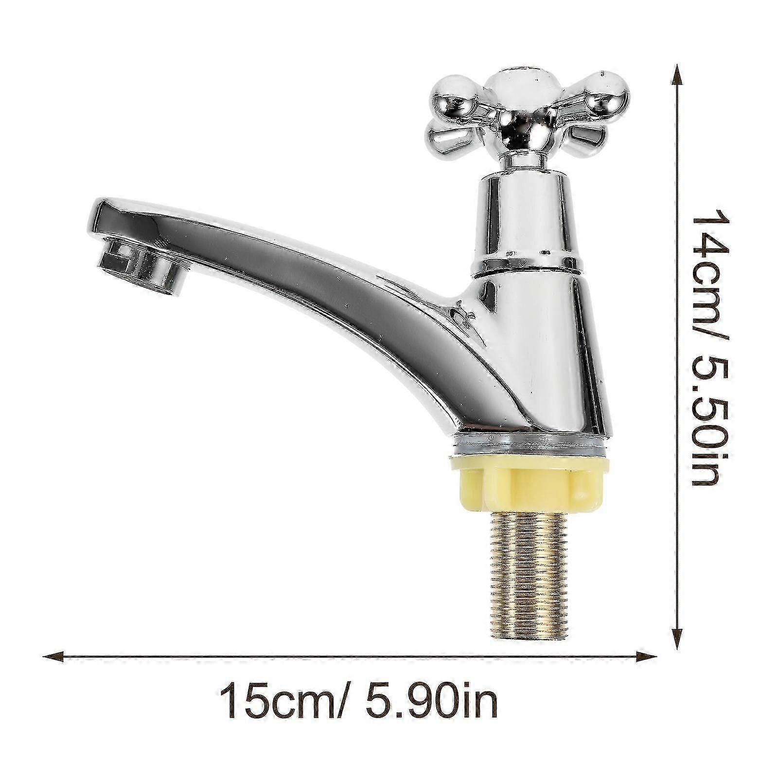 1 Pair Bathroom Sink Faucets Modern Sink Faucet Single Handle Bathroom ...