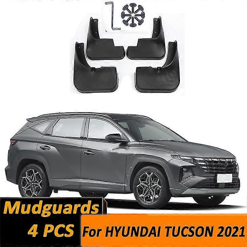 For Hyundai Tucson 2021 2022 4pcs Mud Flaps Splash Guard Mudguards Mudflaps Front Rear Fender ...