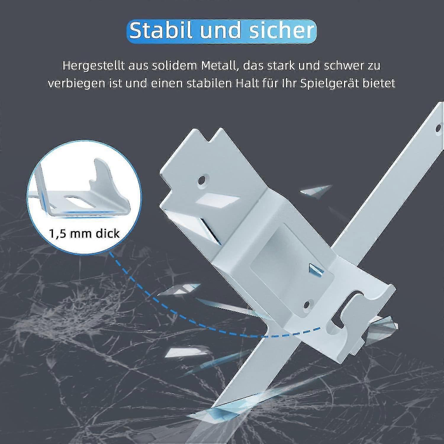 Vr Wall Mount For Ps Vr2/ Meta/oculus Quest 2 Gaming Accessories ...