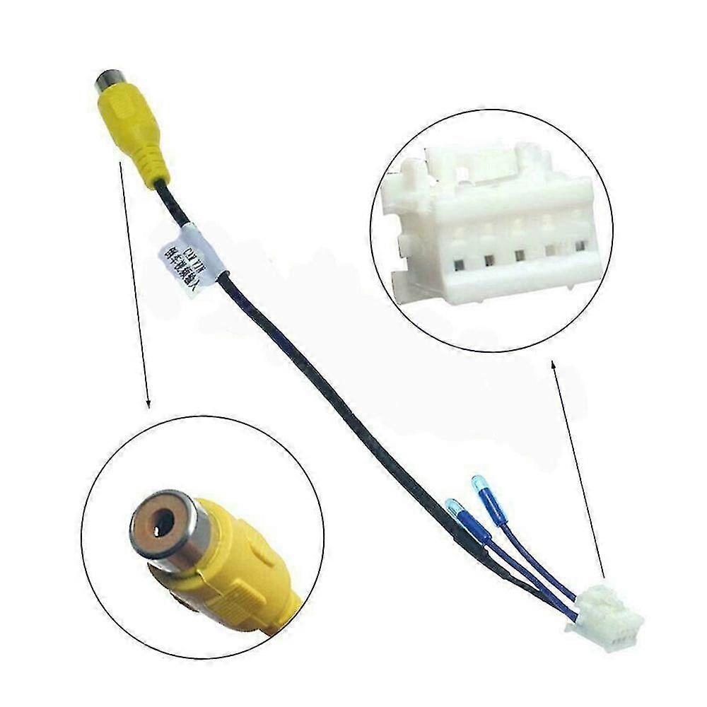 Universal Adapter Of Rca 10 -pin Camera Video Input Cable, Wiring ...