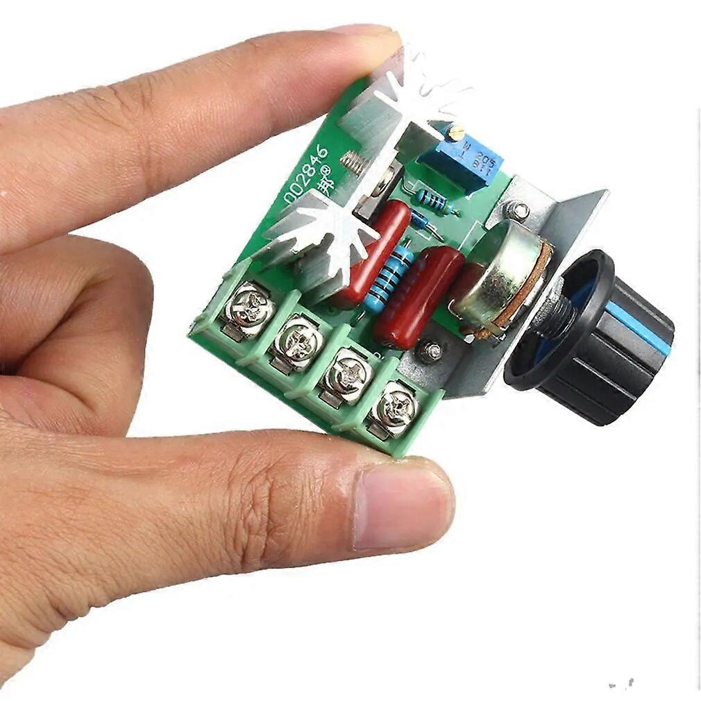 Voltage Regulator 220V 2000W Speed Controller SCR Dimming Dimmers ...