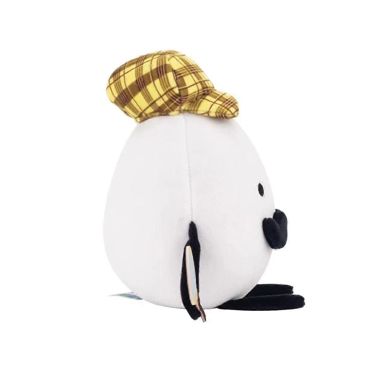Detective Egg Plush Toy Cartoon Hat Detective Egg Stuffed Doll | Fruugo UK