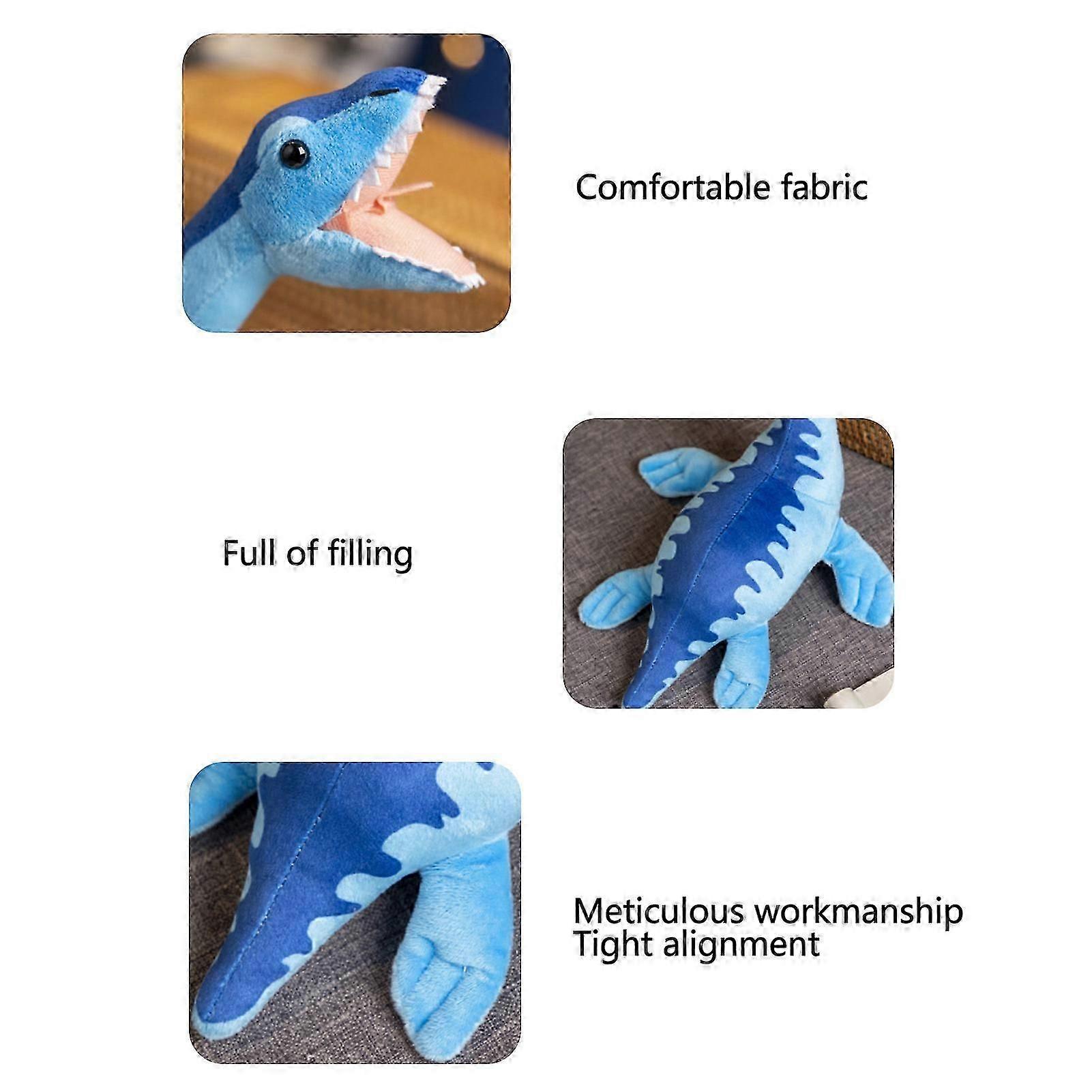 Plesiosaurus Plush Toy Soft Stuffed Animal Toy For Bedroom | Fruugo UK