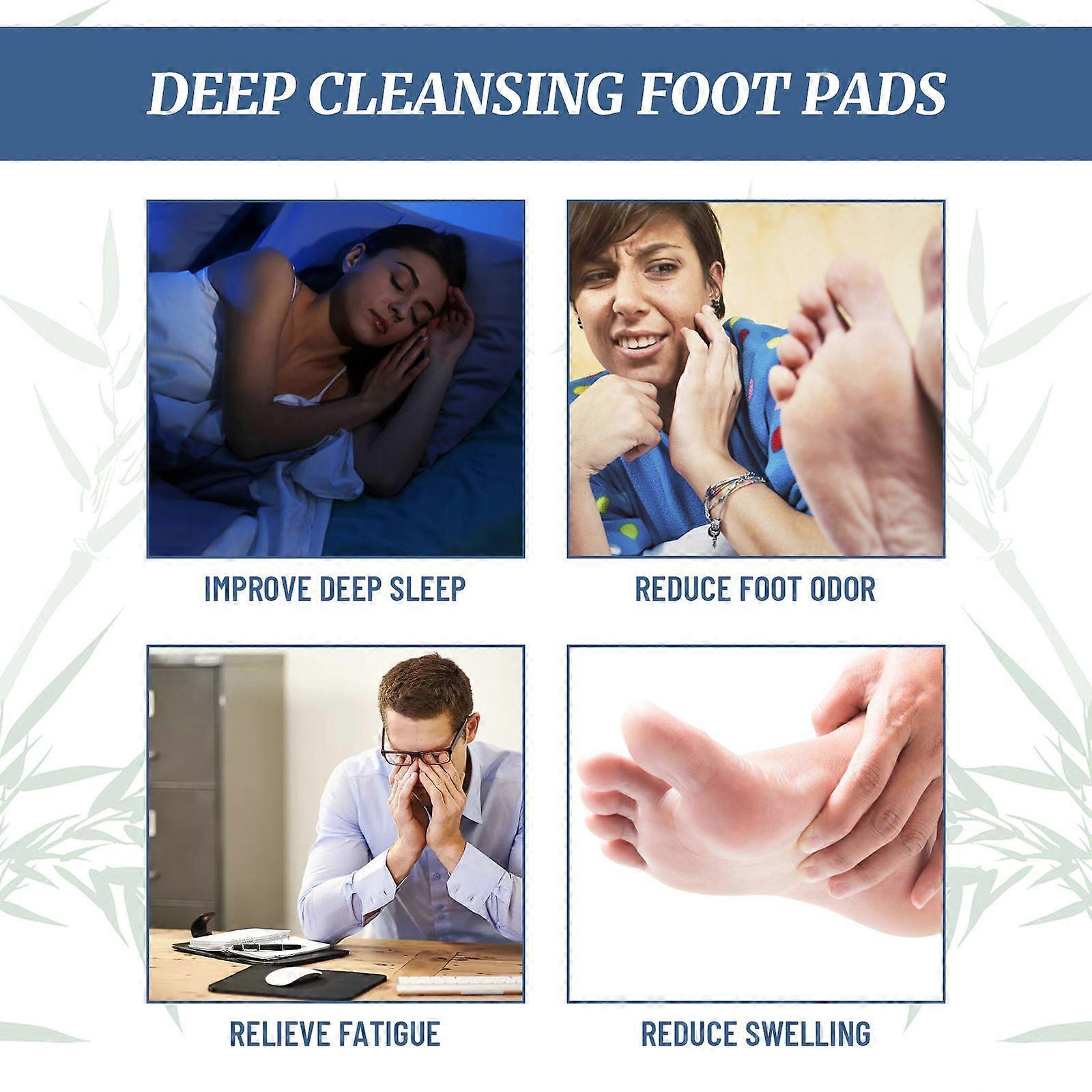 Deep Cleansing Foot Pads, Relieve Physical Stress Relax Mind And Body ...
