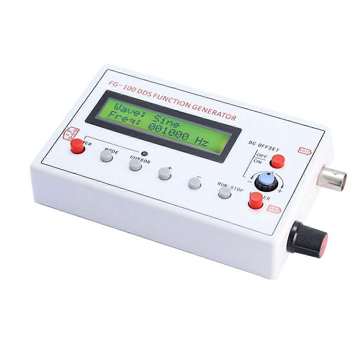 FG-100 DDS Function Signal Generator Frequency Counter 1Hz - 500KHz ...