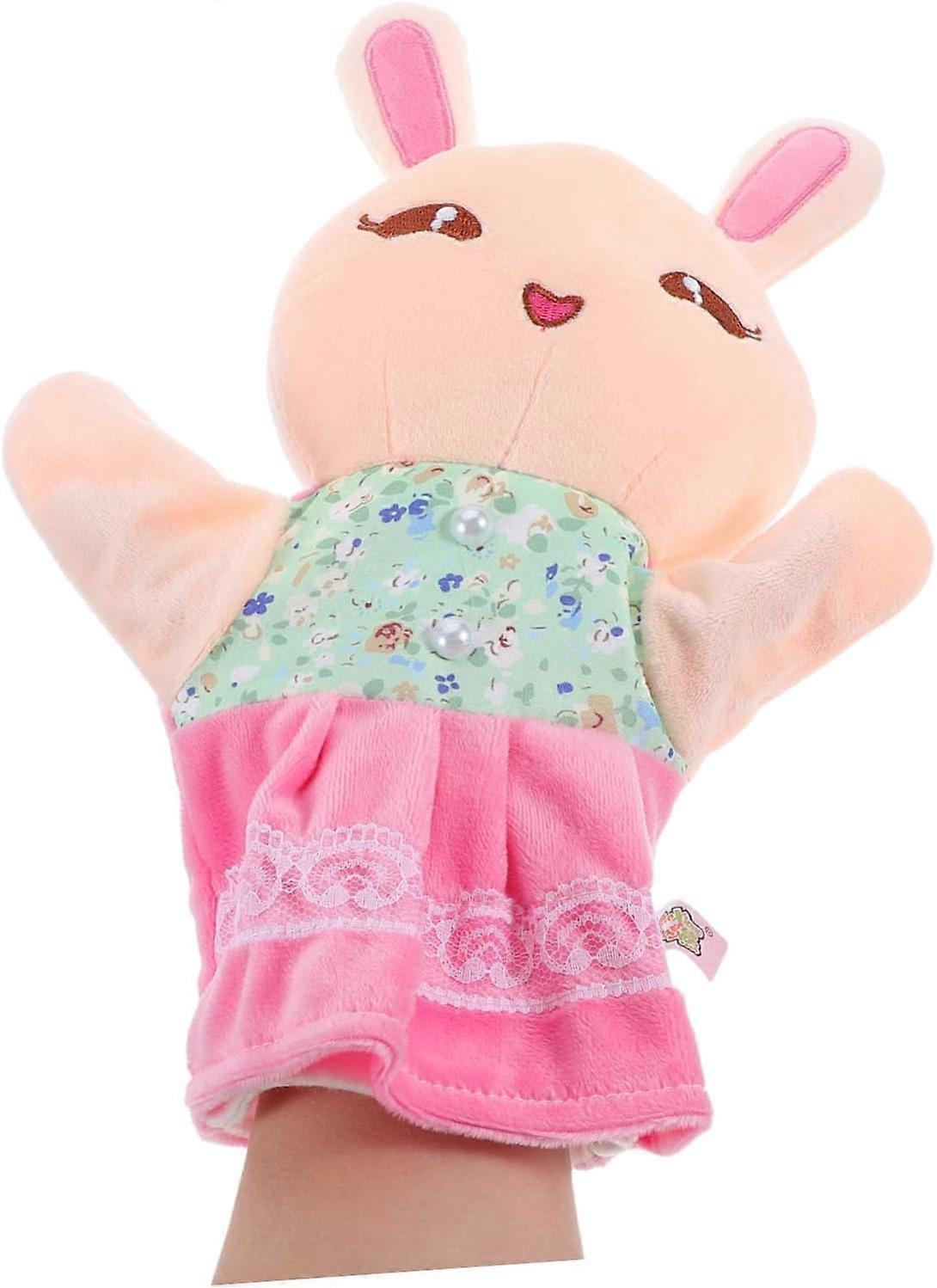 Cozy Hand Puppet Bunny Interactive Storytelling Aid for Young Girls and ...