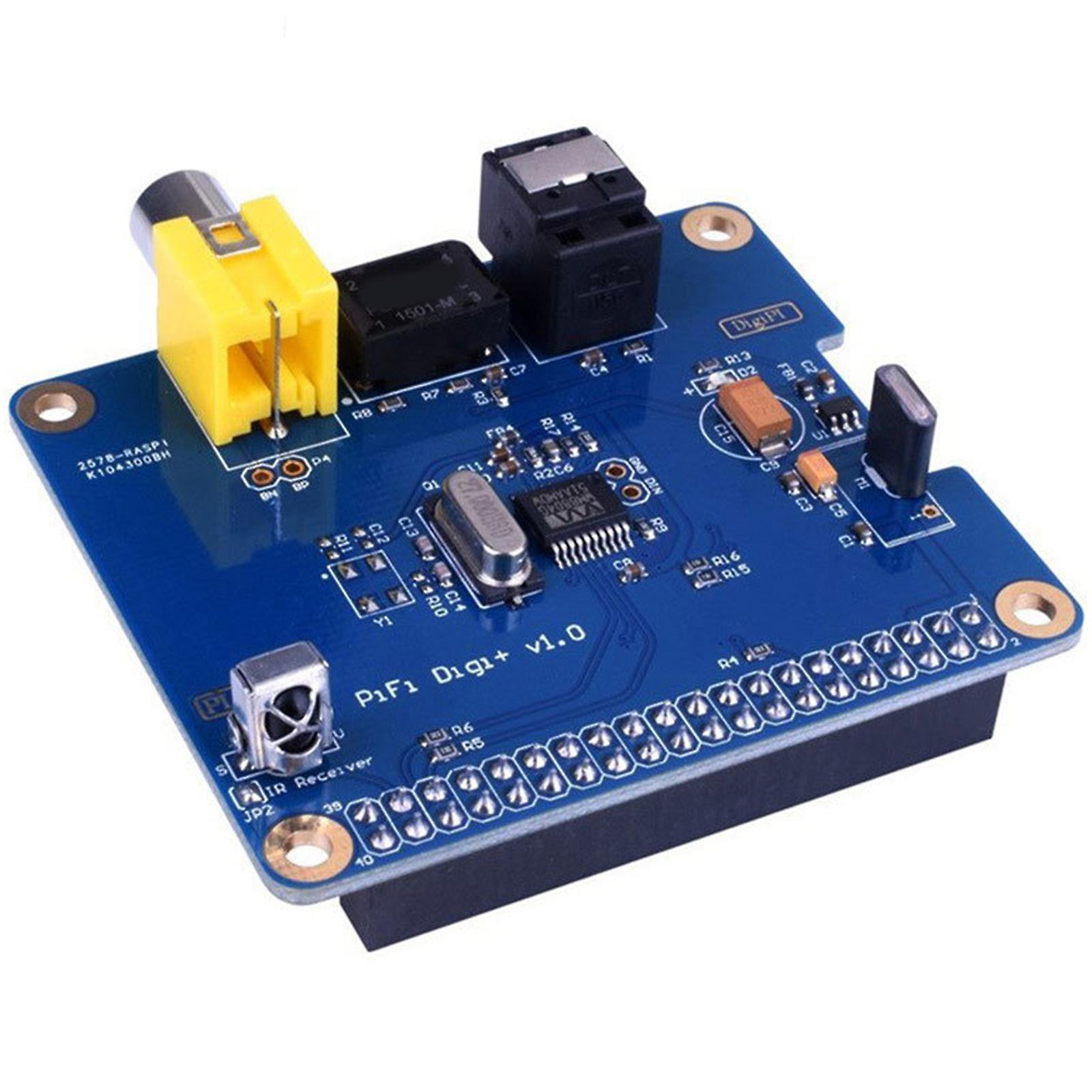 HiFi Digi Digital Audio Expansion Sound Card Module for Raspberry Pi 3 ...