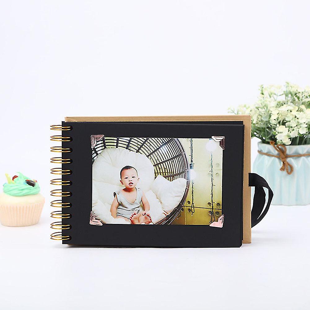 30 Pages Diya5 Bow Ribbon Scrapbook Craft Paper Album Memory Book ...