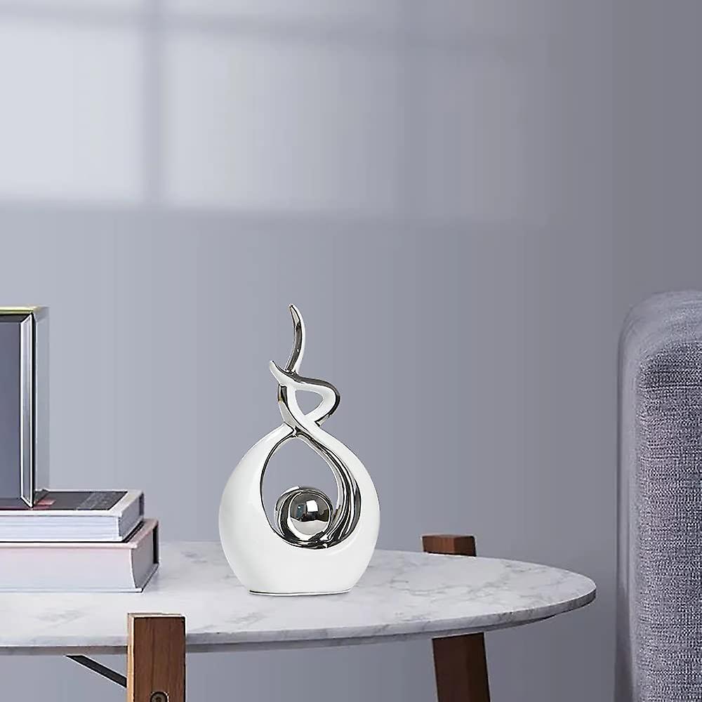 Home Decor Modern Abstract Art Ceramic Statue Table Decorations For ...