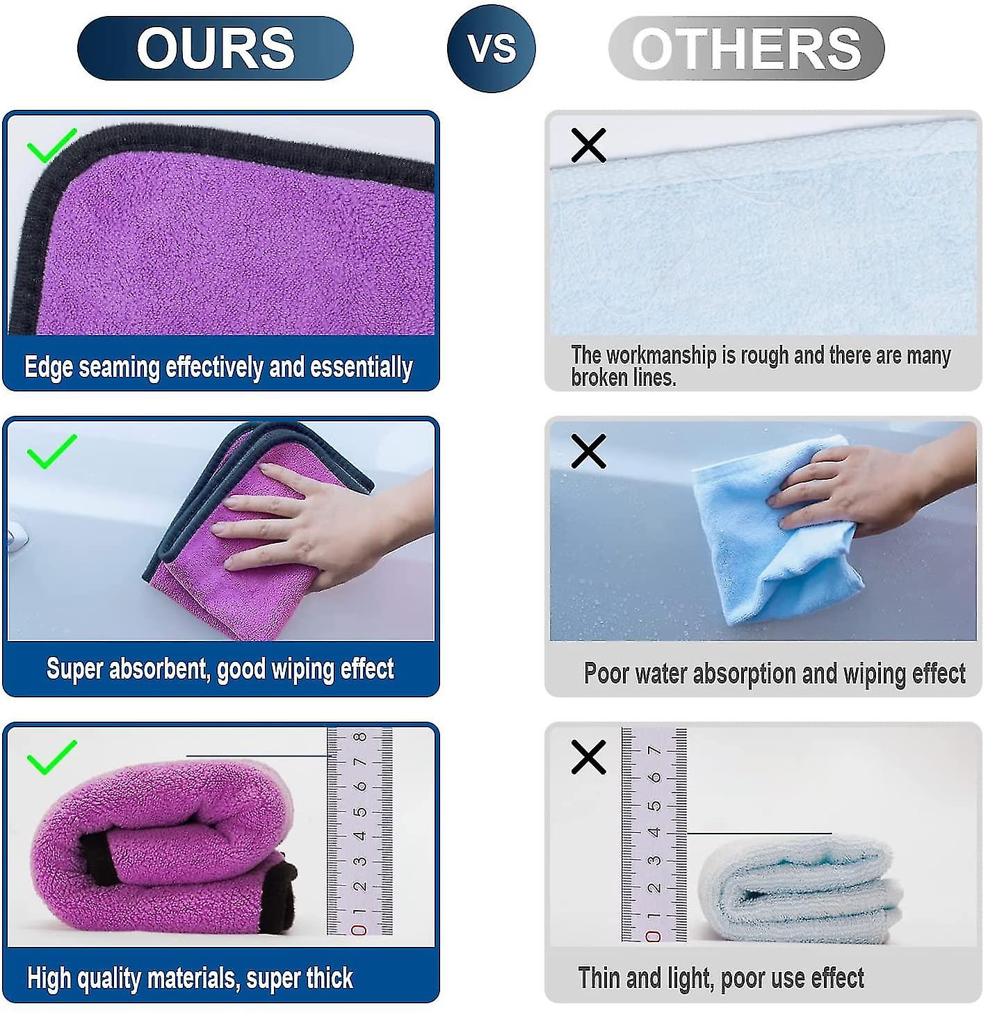 Microfiber Cleaning Cloth For Car - Microfiber Car Cleaning Cloths ...