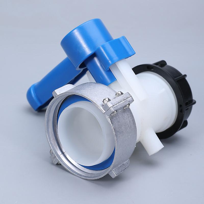 1 PIECE Series Plastic Butterfly Valve dn50 for IBC Tank Container IBC ...