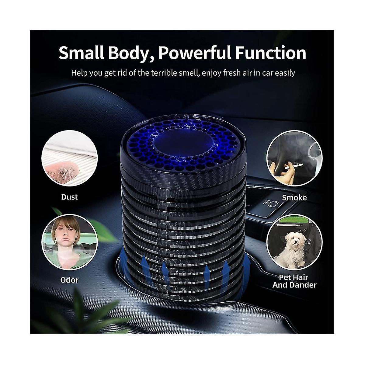 Car Air Purifier, Air Purifier For Car With H13 True Hepa Filter For ...