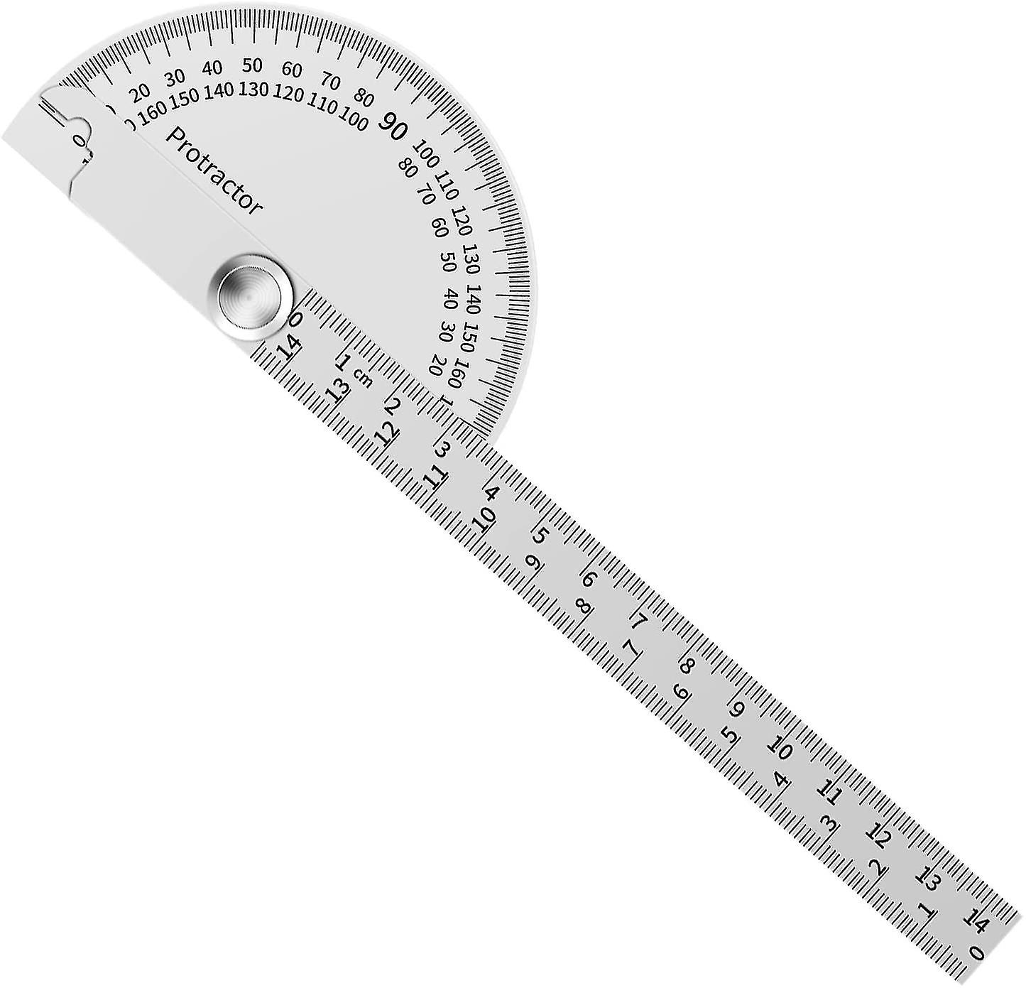 Stainless Steel Protractor, Round Head Protractor, Protractor ...