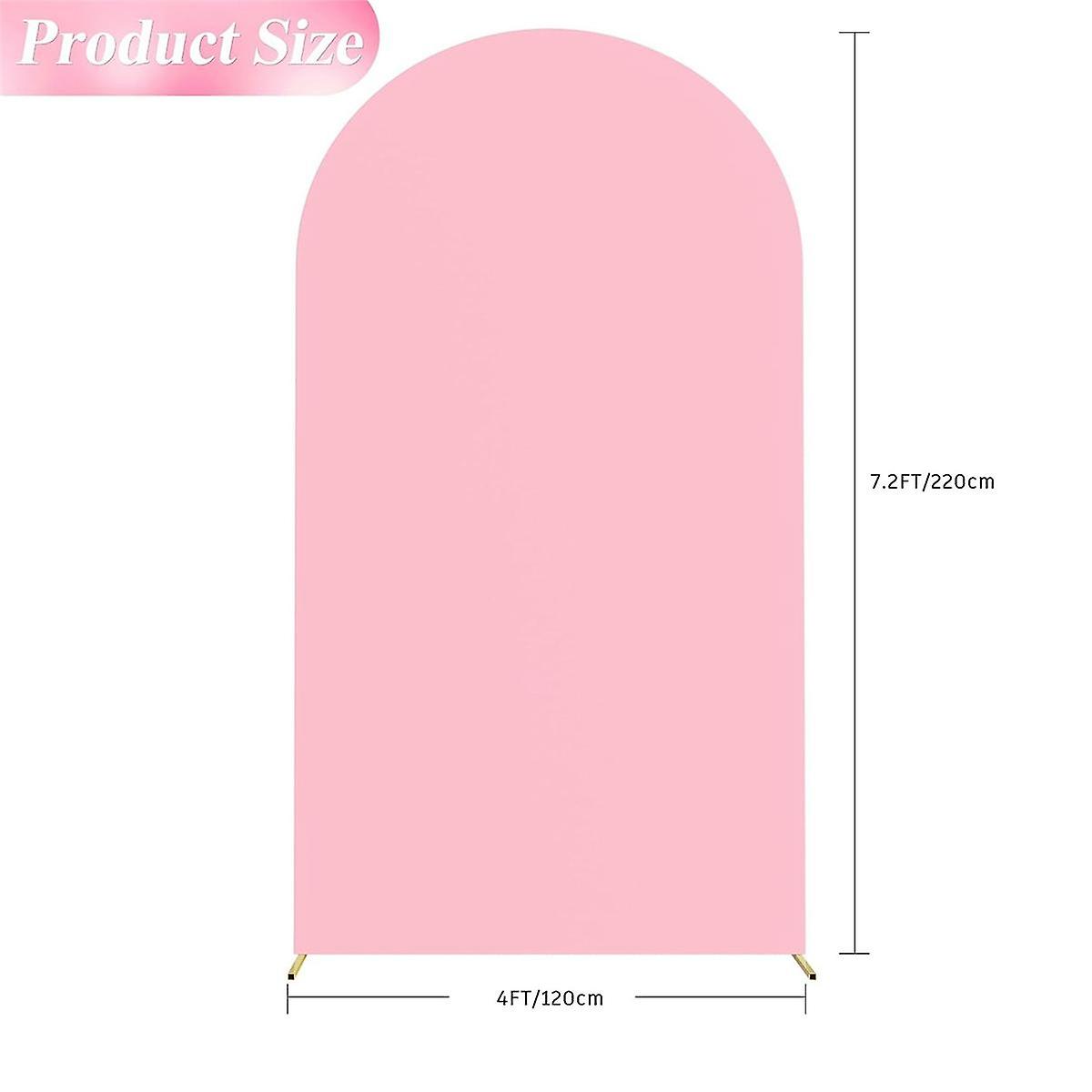7.2ft Wedding Arch Cover Fitted Wedding Arch Stand Covers Round Top For ...