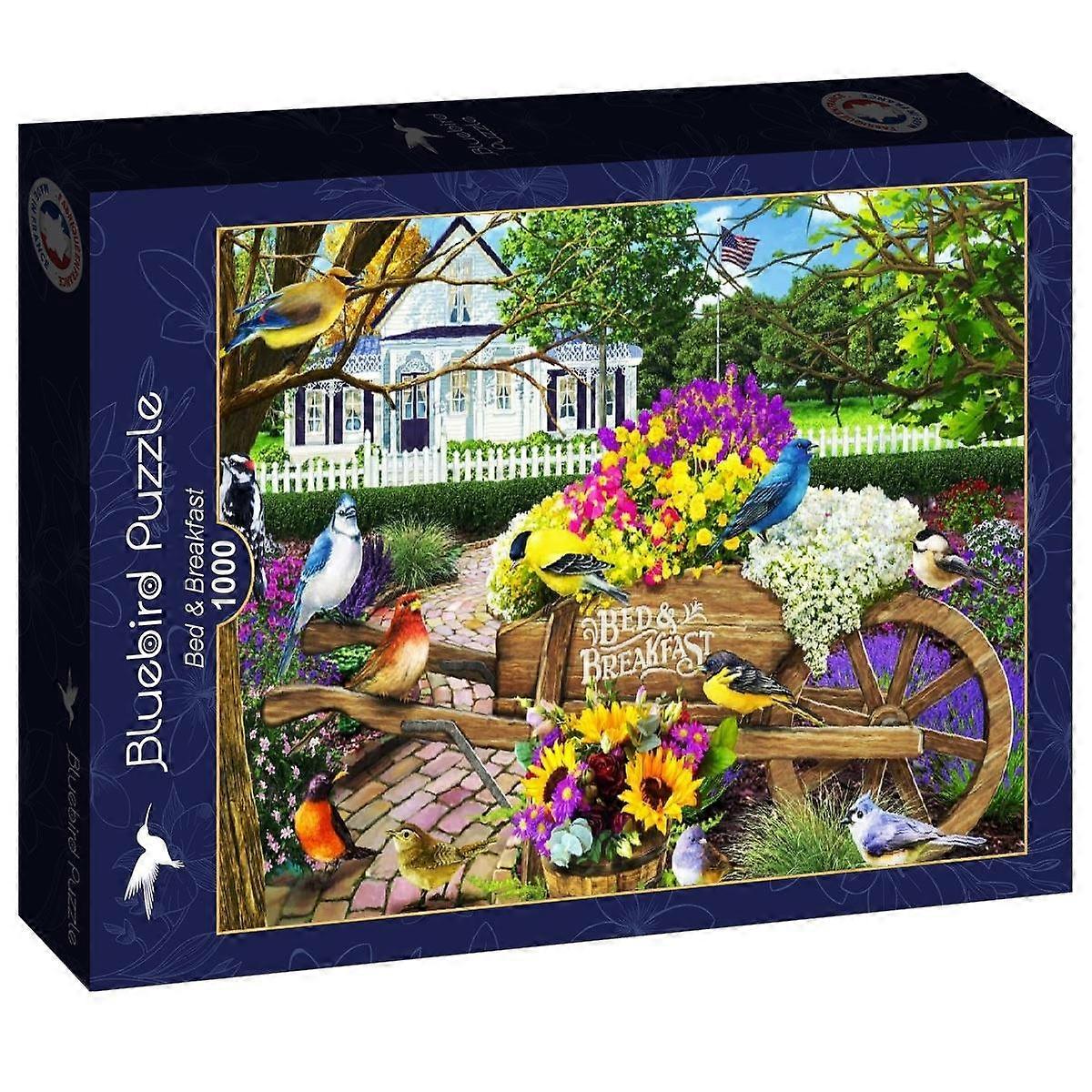 Bluebird Bed & Breakfast Jigsaw Puzzle (1000 Pieces) | Fruugo UK