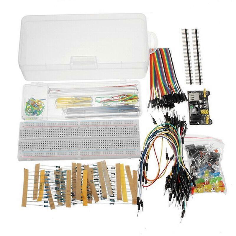 Arduino Elektronik Bileşenler Seti için 830x Ahududu Breadboard ...