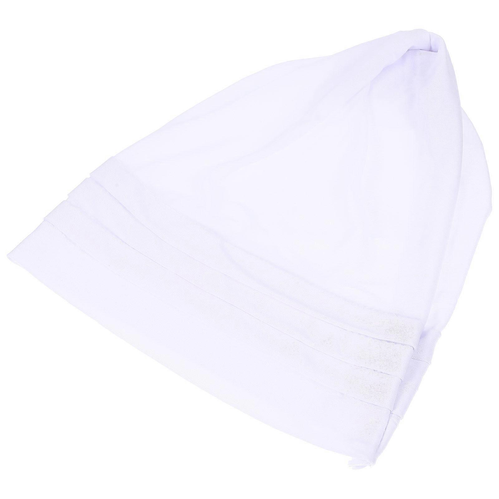 Cotton and Linen Sleeping Cap Sleeping Hat Elastic Nightcap Comfortable ...