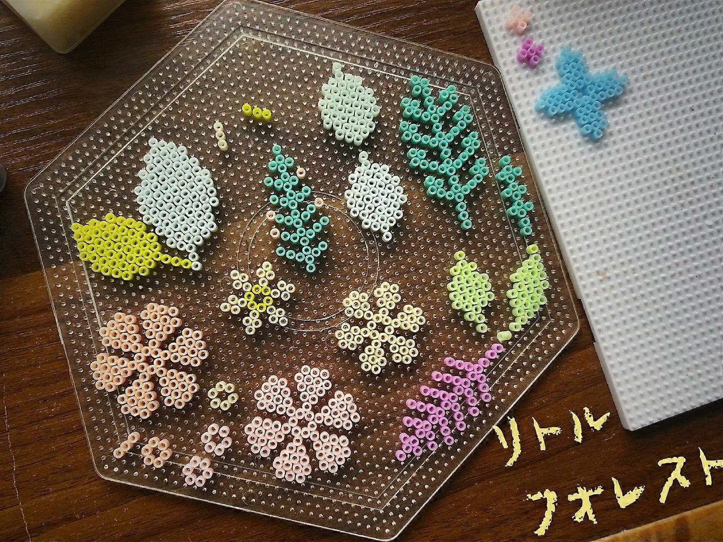 2.6mm Mini Hama Beads Pupukou Beads For Kids Craft Fuse Beads Puzzle ...
