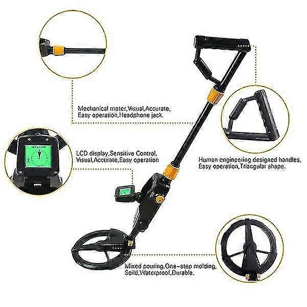 Md1008a Underground Metal Detector Gold Detectors Treasure Hunter ...