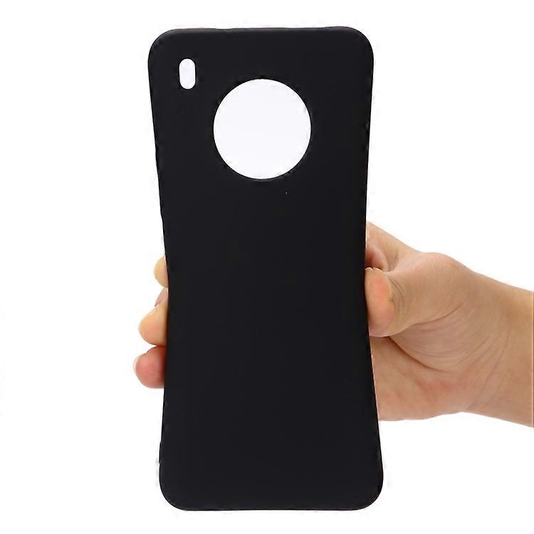 For Huawei Y9a Pure Color Liquid Silicone Shockproof Full Coverage Case ...