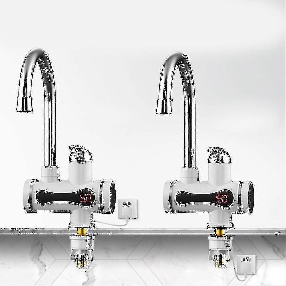 360 Electric Instant Water Heater Faucet Tap Kitchen Fast Heat Led New ...