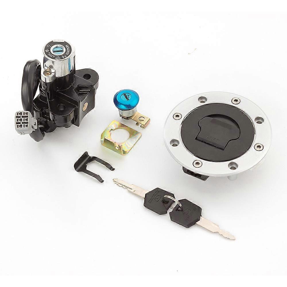 Ignition Switch Fuel Gas Cap Lock Key Set For GSXR GSX-R 600 750 1000 ...