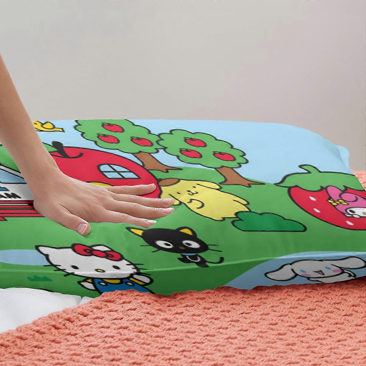 Bedding set XU412 Hello Kitty Bedding Sets Bed Cartoon Duvet Cover ...