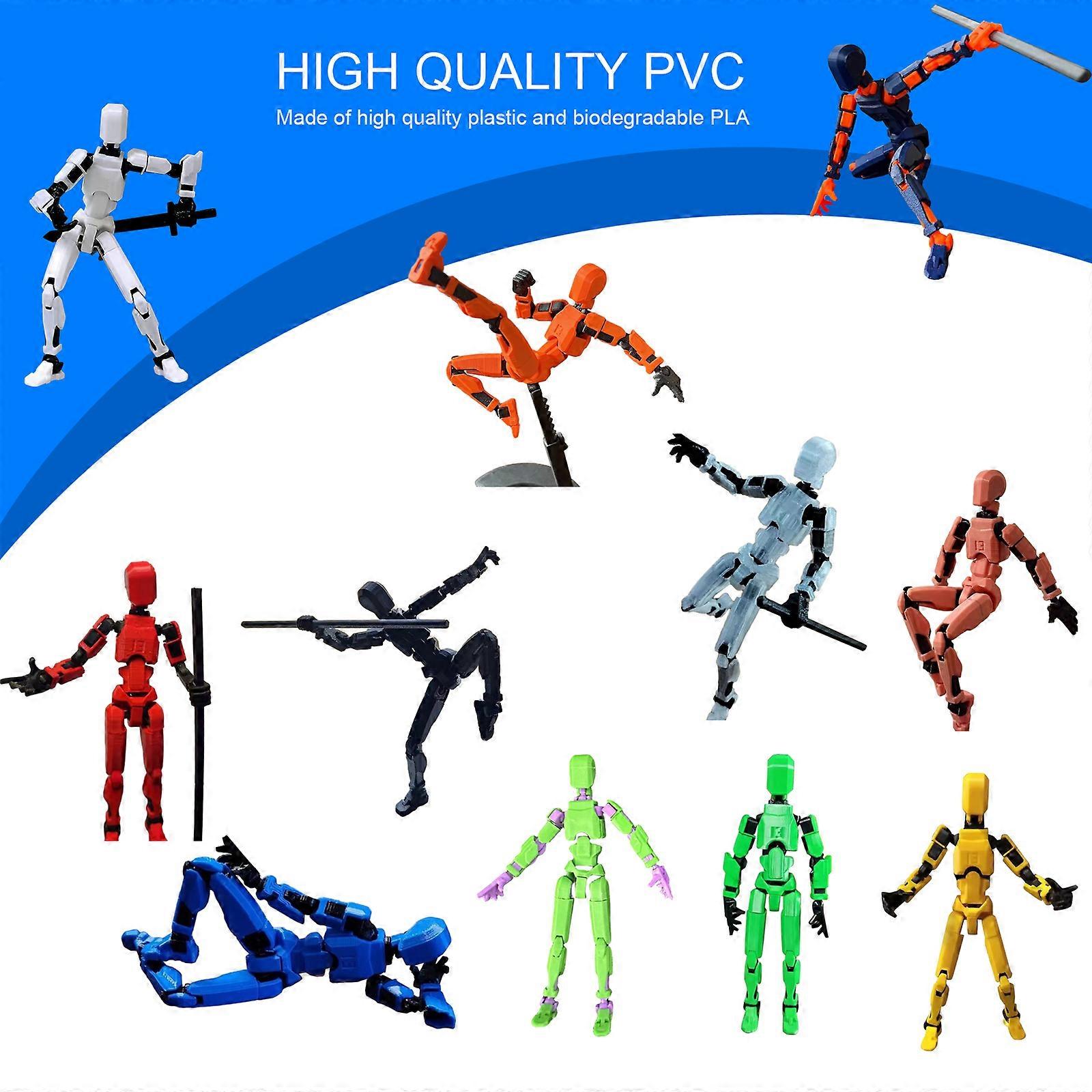 13 Action Figure, T13 Action Figure 3D Printed Multi-Jointed Movable ...