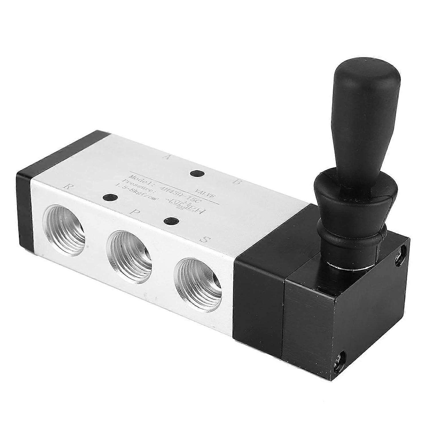 Manual Pneumatic Valve Control Hand Lever, 5 Port 3 Position Air Hand ...