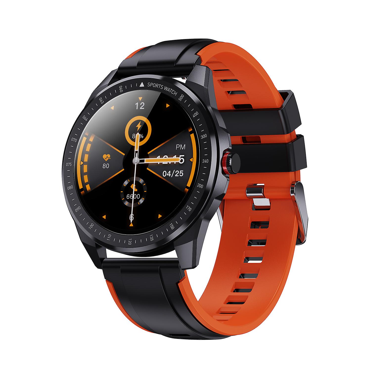 Sn88 Smartwatch Full Circle Full Touch Heart Rate Call Reminder Step ...