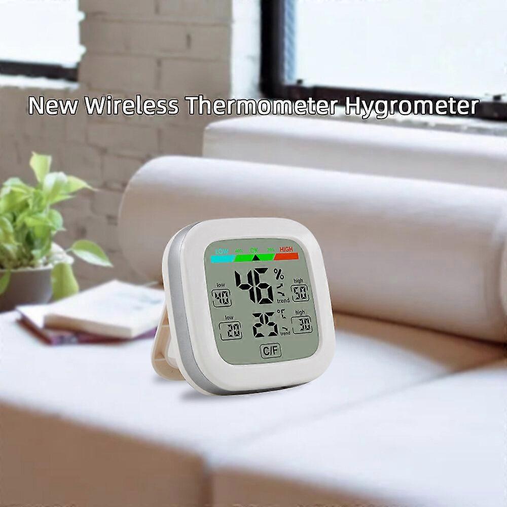 Indoor Electronic Hygrometer & Thermometer Digital Temperature Humidity ...