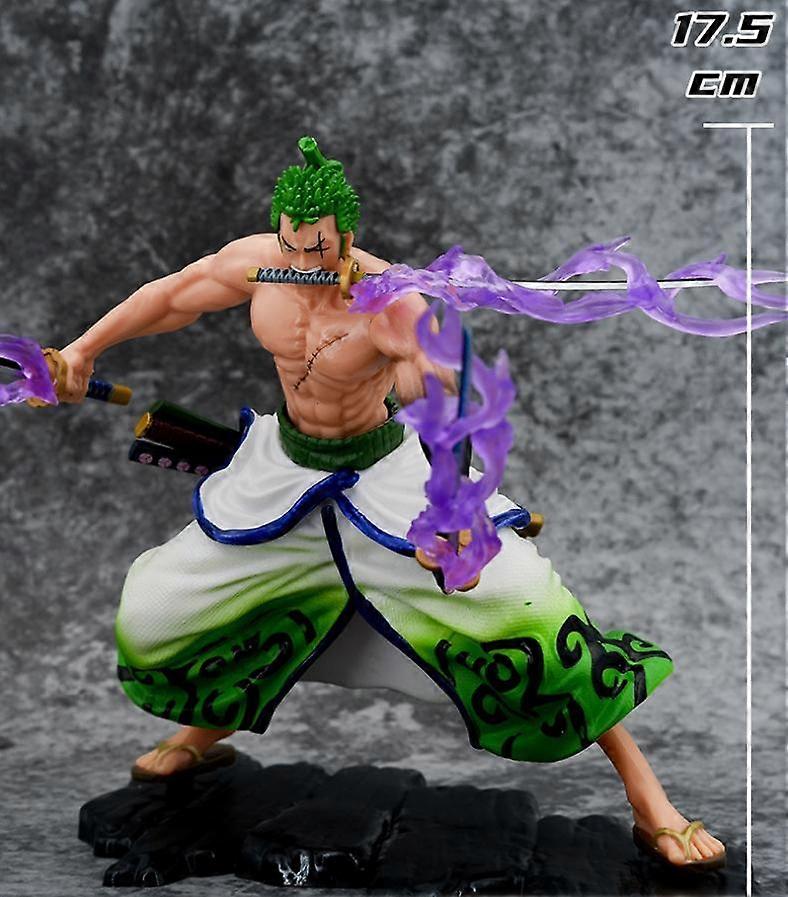 One Piece Figure Wano Country Roronoa Zoro Sword Enma Action Figure ...